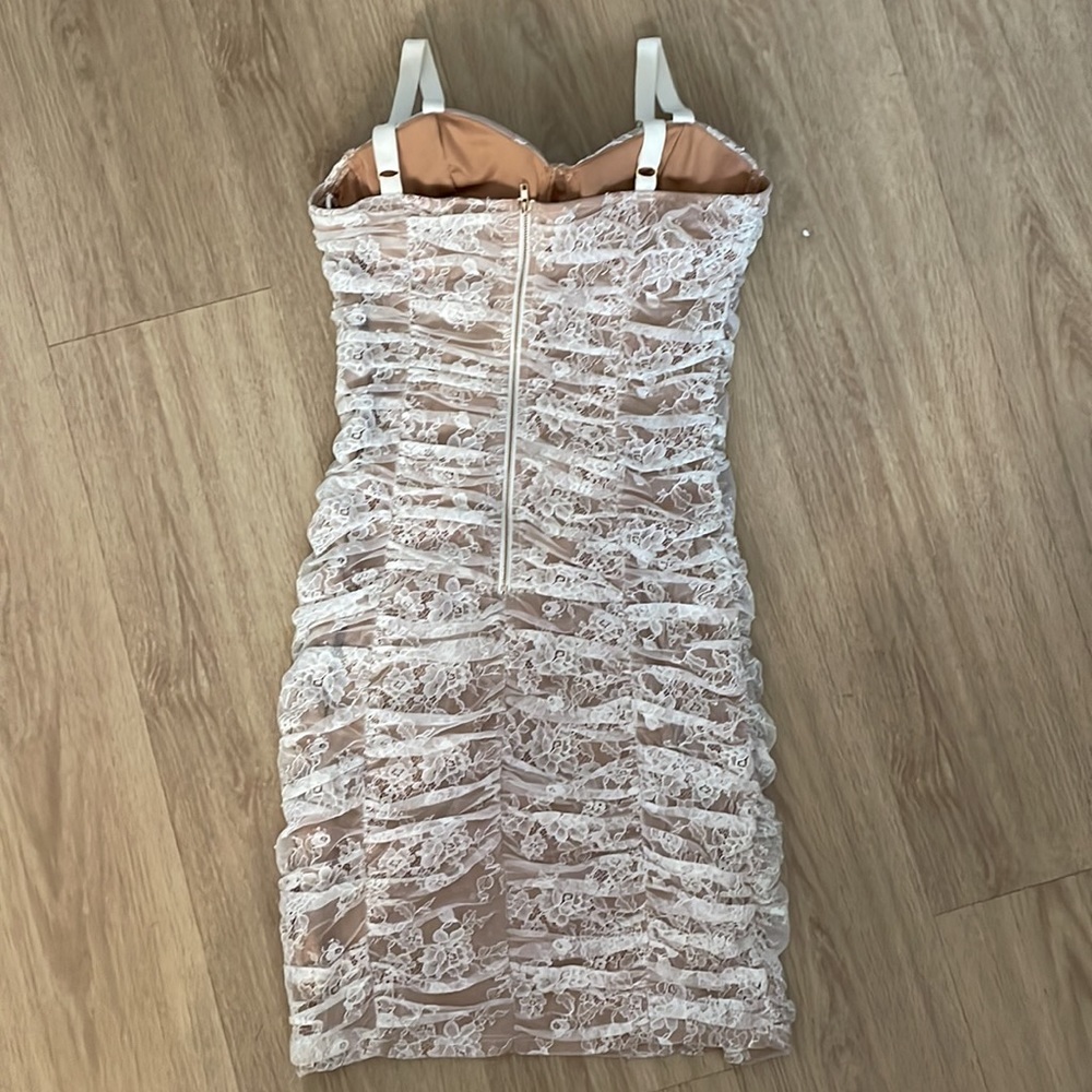 Hera Collection White Lace Dress - Gem